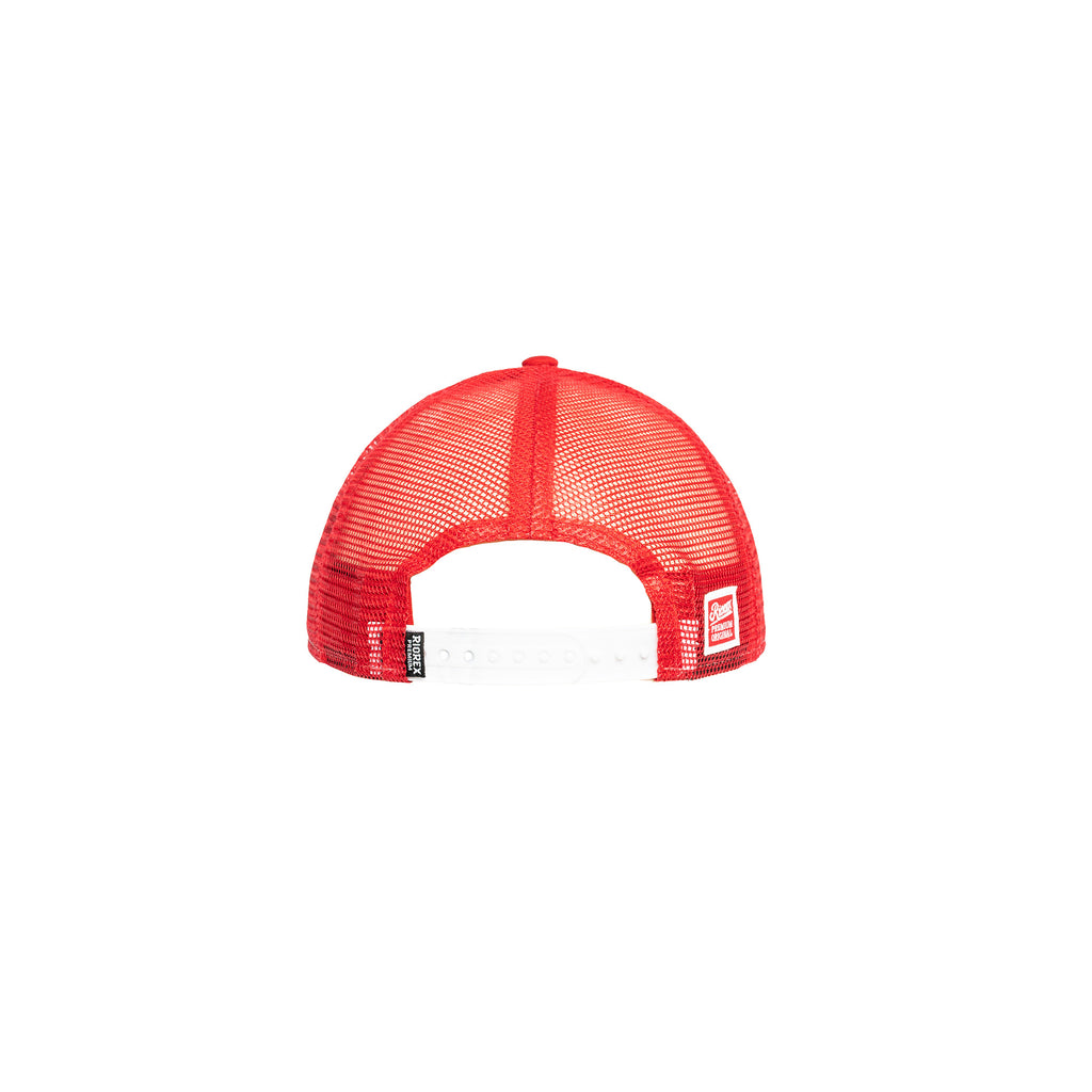 Red Merrowed Edge Patch Hat – Everbrightheadwear